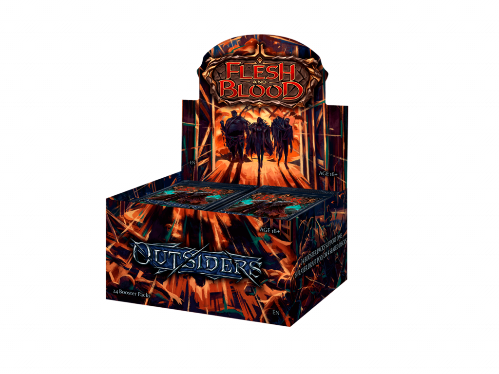 CASE (OUT) Outsiders Booster Box (Inglés) – 4 Cajas- Flesh and Blood