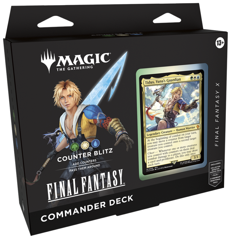 Magic: The Gathering – Final Fantasy – COUNTER BLITZ – Commander Deck ...